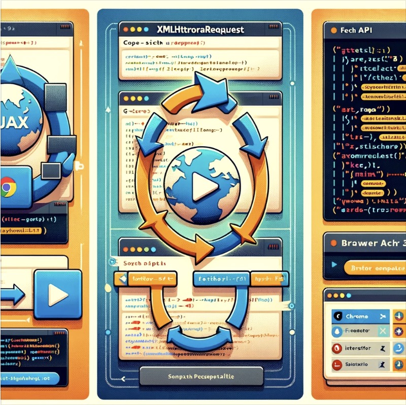 AJAX 요청하기: XMLHttpRequest vs Fetch API - 마인드멜드 접합